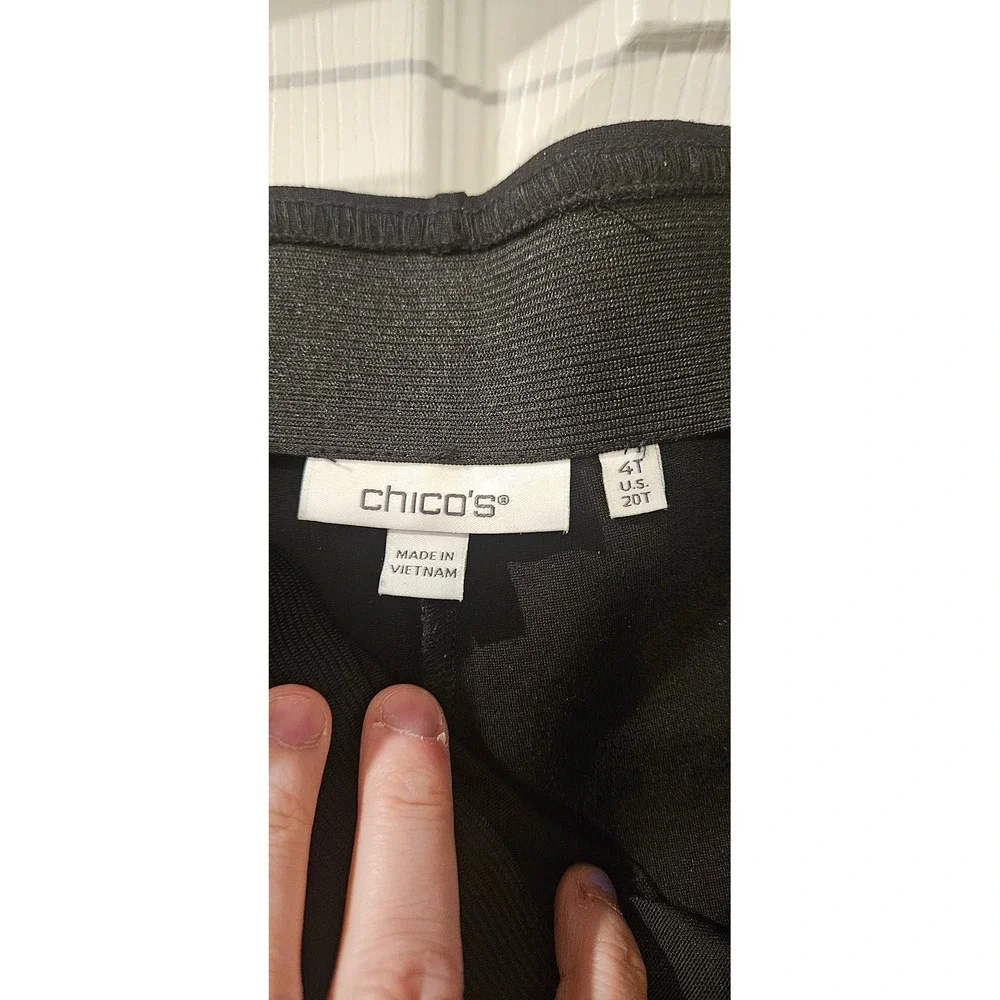Chico's | Pants & Jumpsuits | Chicos Ponte Pintuck Wide Leg Pants ...